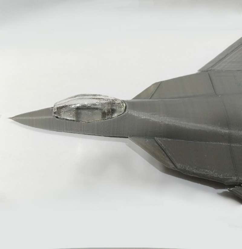 Promo 3D Print Miniatur Pesawat SU-57 Felon, PLA Scala 1:72, Part Model ...