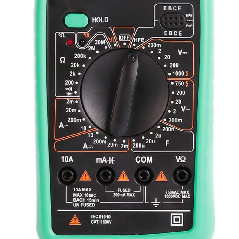 Jual Multimeter Digital AC LCD Listrik DC Pengukur Tegangan Volt ...