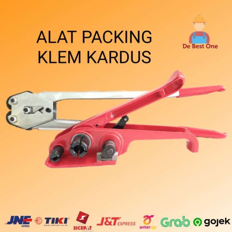 Promo ALAT MESIN PACKING STRAPING BAND TALI KLEM MESIN MANUAL PENGIKAT ...