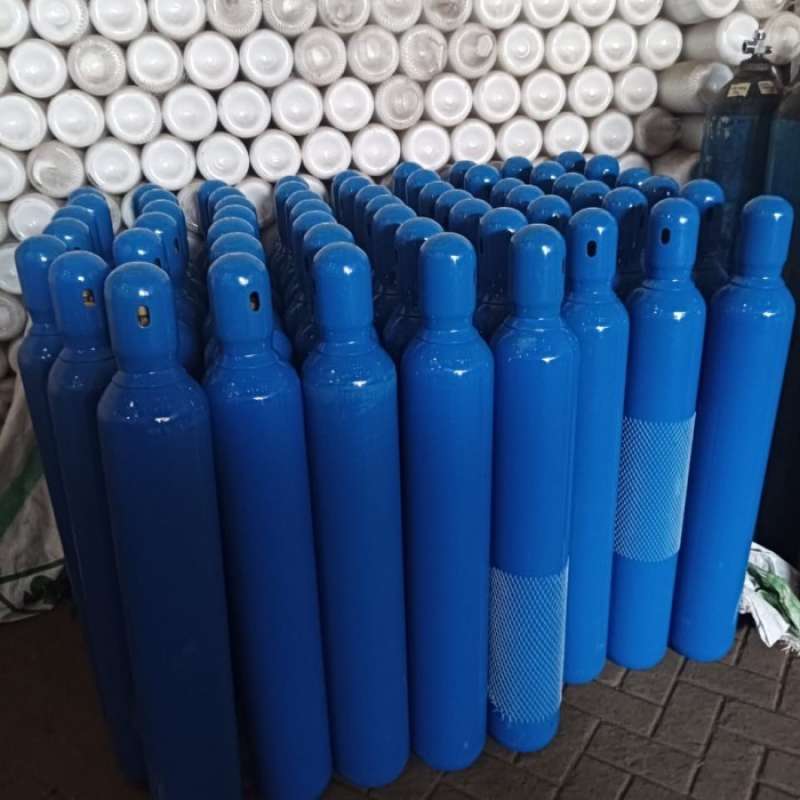 Promo Tabung Baru Oksigen Oxygen 2M3 Biru + Isi Oksigen Pernafasan Ikan ...
