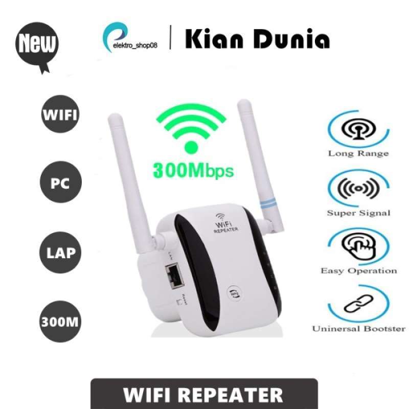 Promo Wifi Extender Wifi Portable Wifi Repeater 300mbps Wifi Range ...