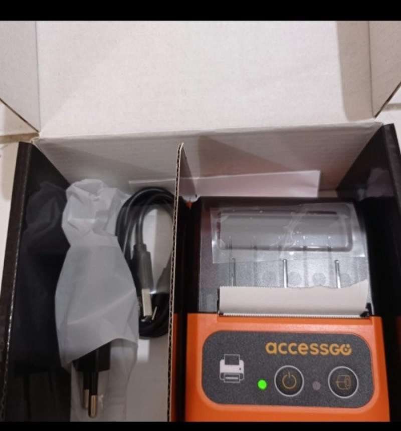 Jual Mini Printer Bluetooth Thermal 58mm Accessgo Struk Barcode Di ...