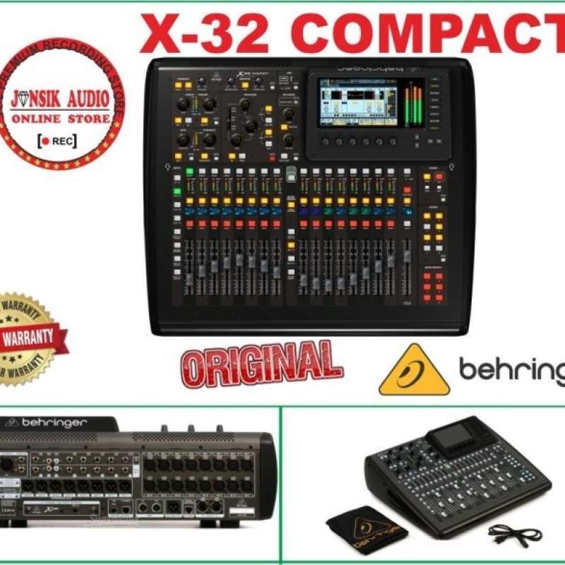 Promo Behringer X32 Compact 40-input, 25-bus Digital Mixing Console ...