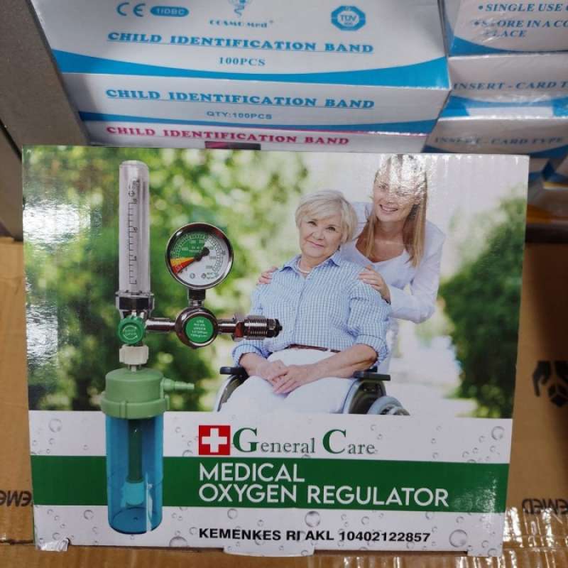 Promo Regulator Oxygen General Care / Regulator Tabung Oksigen General ...
