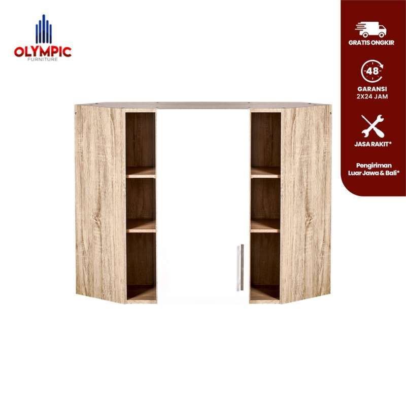 Jual Olympic Kitchen Set Sudut Atas / Rak Dapur / Kabinet Atas / Rak ...