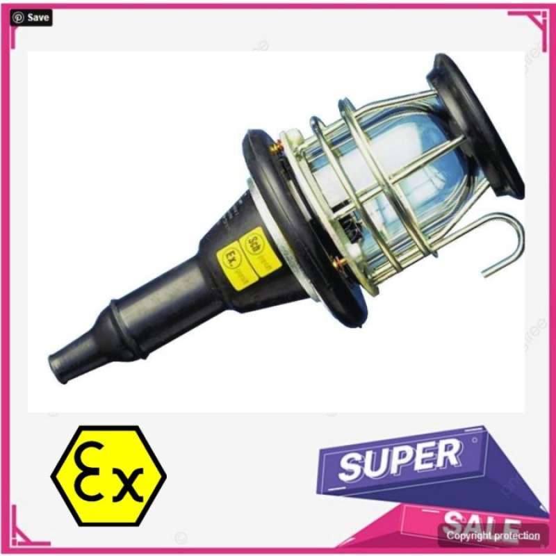 Promo Hand Lamp/lampu Kerja Explosionproof Atex 439 Gk Diskon 23% Di ...