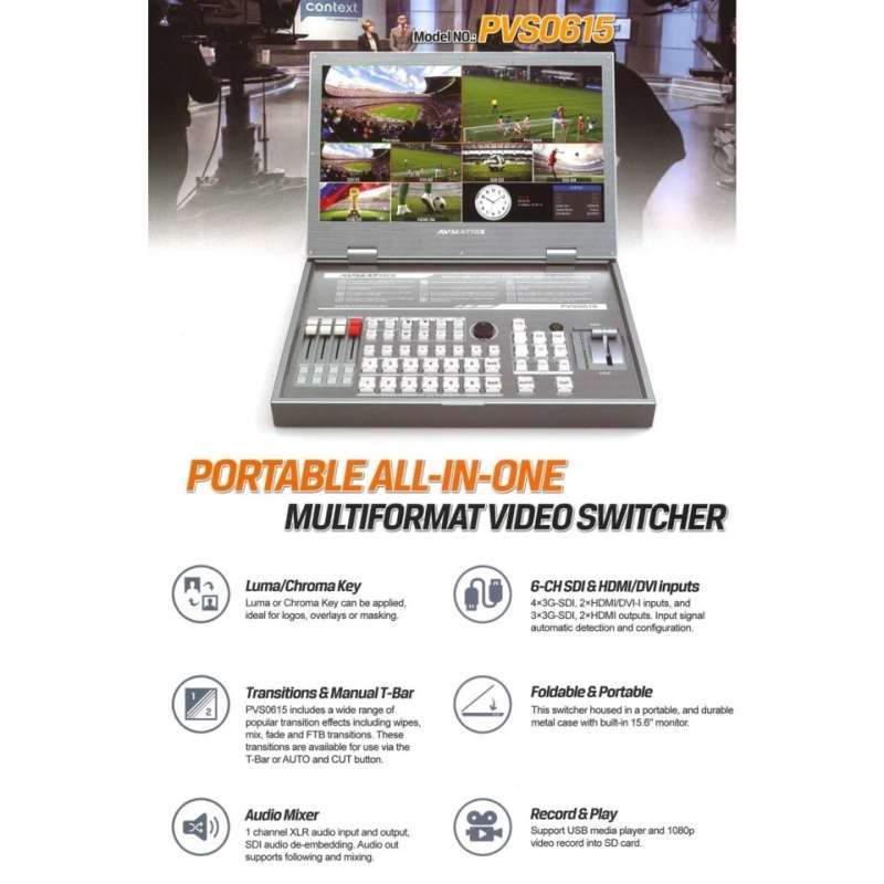 Jual Avmatrix Pvs0615 6-channel Hd Switcher Di Seller Ladang - Cipete ...