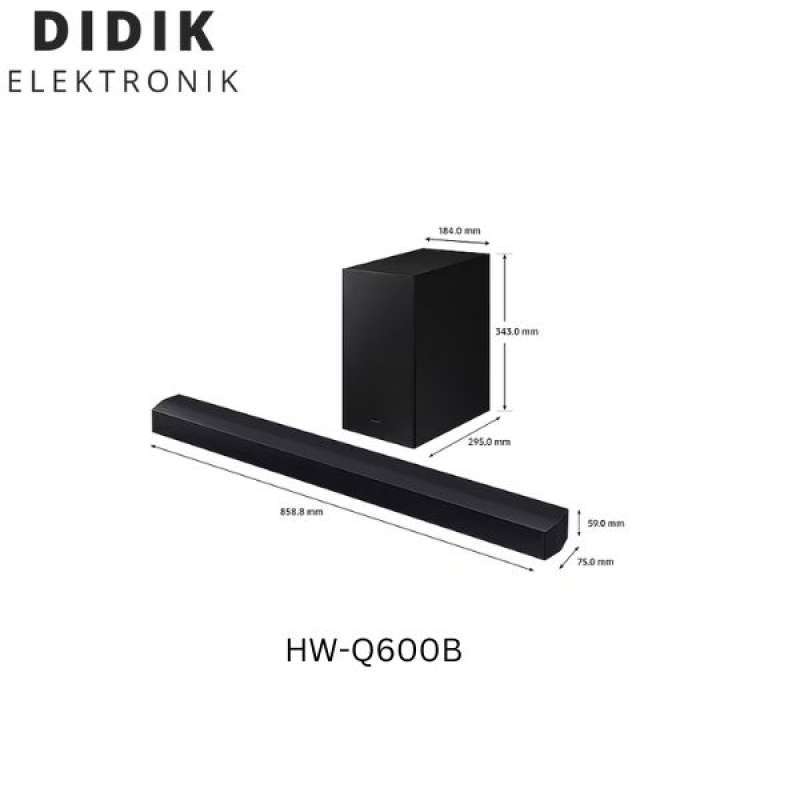 Jual Samsung Hw-q600c Soundbar Q-series Dolby Atmos Q-symphony /hw ...