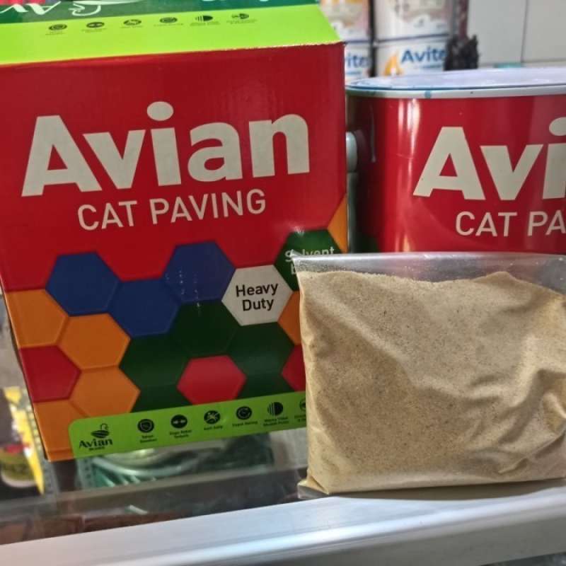 Promo AVIAN CAT PAVING BETON LAPANGAN 5 KG SOLVENT BASED X PROPAN ...