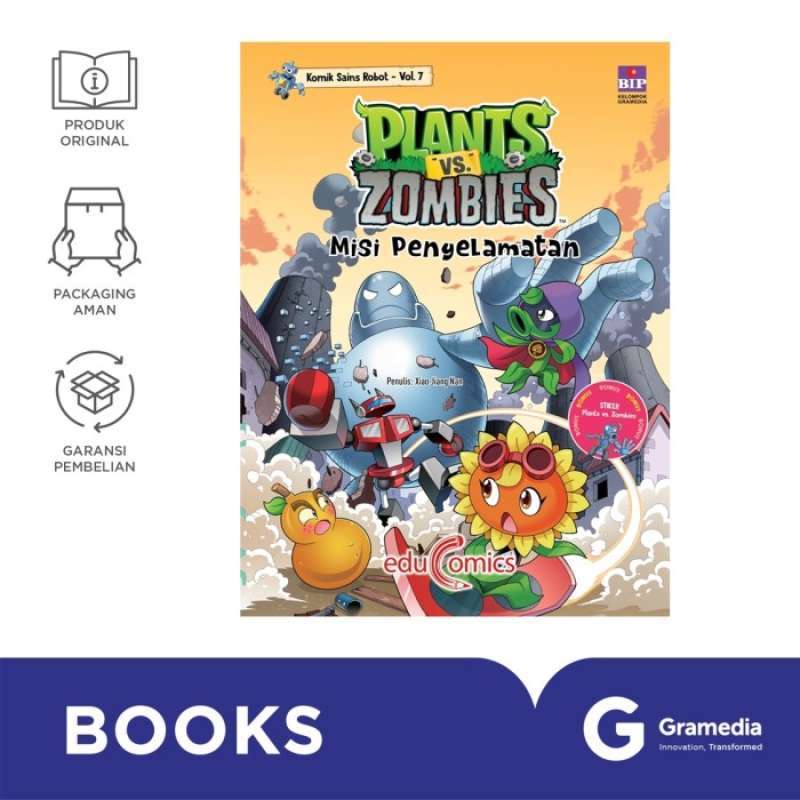 Promo Buku Educomics Plant Vs Zombie Komik Sains Robot 7 Misi ... Promo Buku Educomics Plant Vs Zombie Komik Sains Robot 7 Misi ...