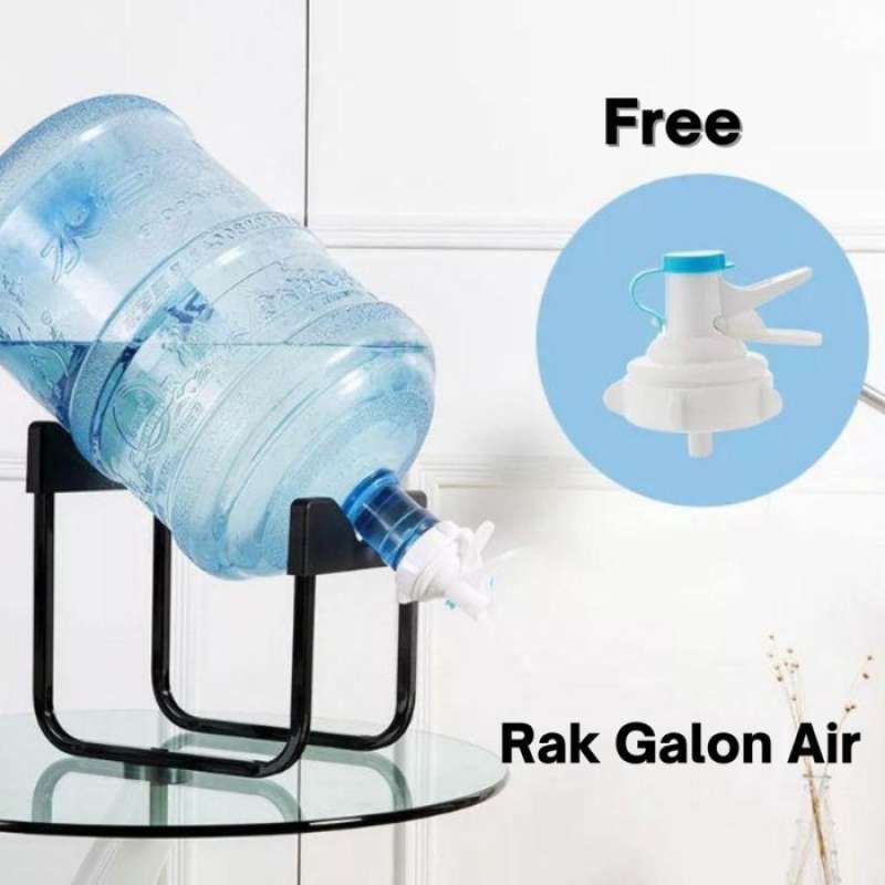 Jual Dudukan Rak Galon Tempat Galon Cuci Tangan Manual Tanpa Listrik Di ...