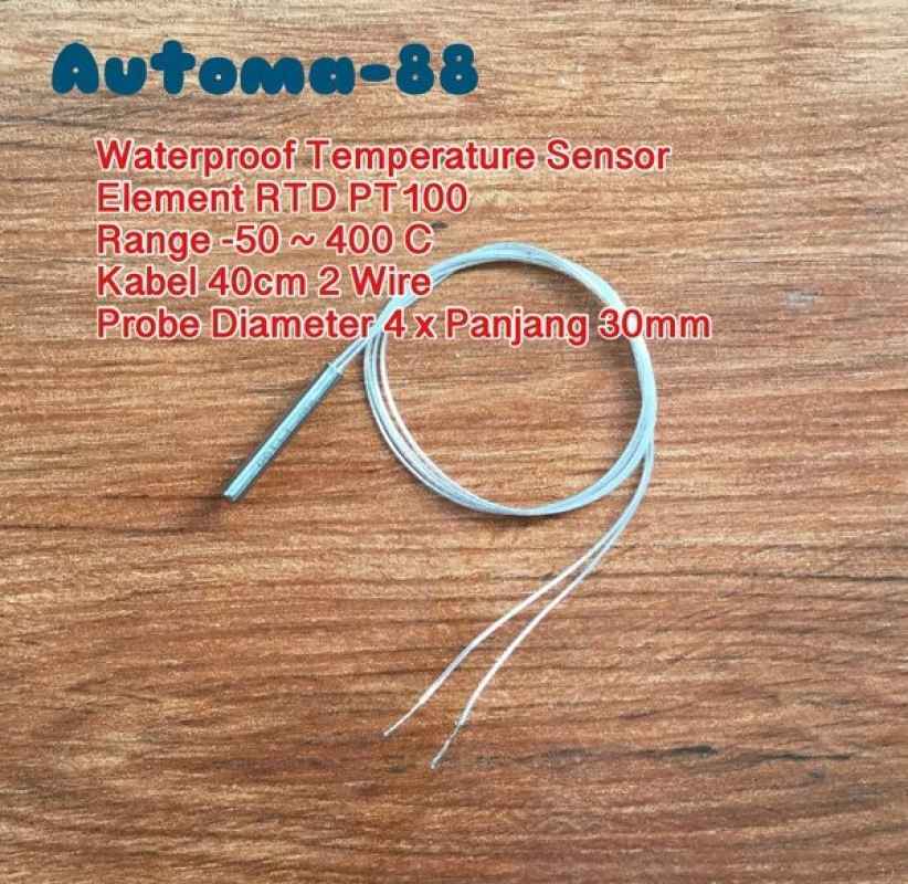 Jual Rtd Pt100 Temperature Sensor Original Murah - Harga Diskon ...