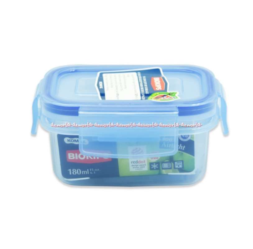 Jual Komax 180 Ml Biokips Wadah Makanan Persegi Panjang Kotak Makan Di ...