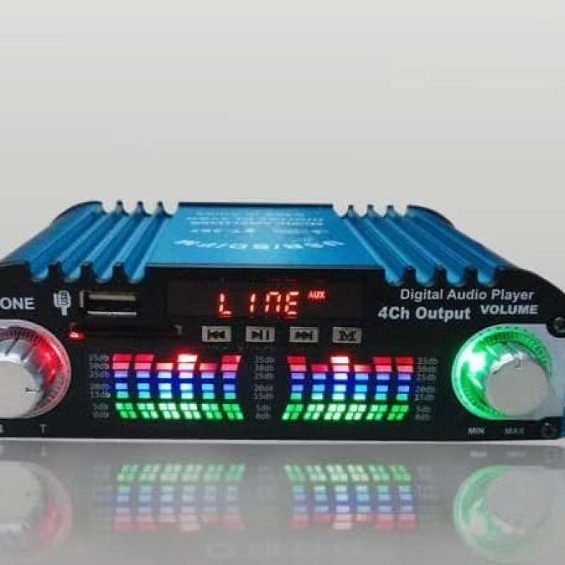 Promo New Ampli Mobil Amplifier Audio Speaker Otomotif Diskon 34% Di ...