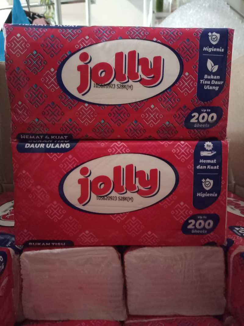 Jual Jolly Facial Tissue 200 Sheet 2ply Di Seller Marsel1212 ...