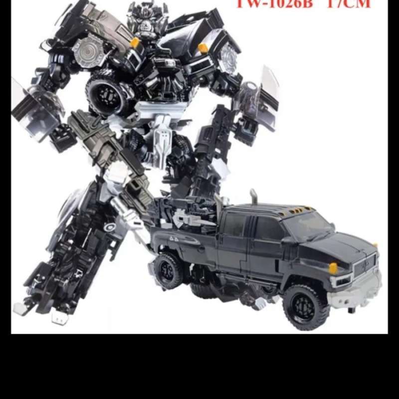 Promo mainan anak robot transformer bisa berubah jadi mobil pesawat ...