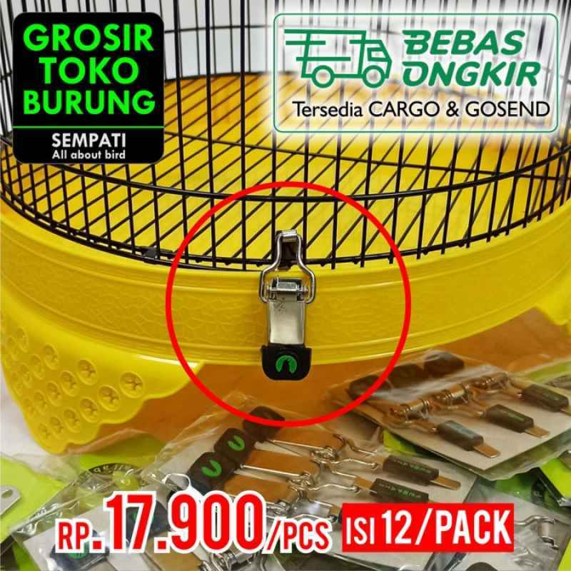Promo Jepitan Klem Tebok Logo Sempati Klem Sangkar Kandang Burung 12 ...
