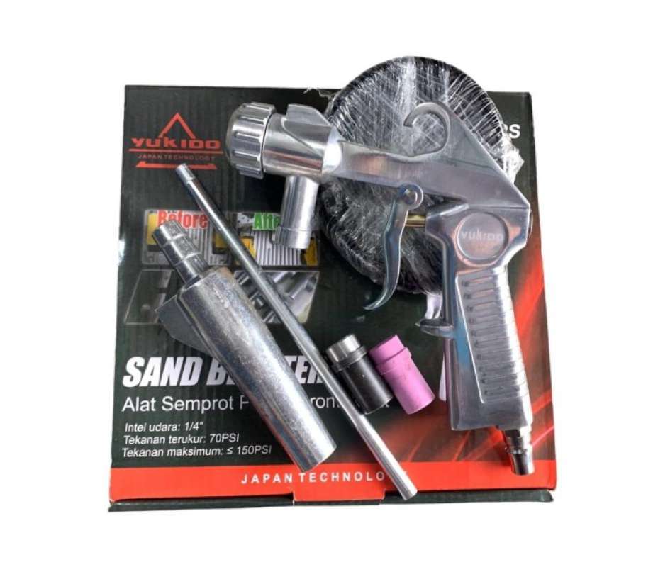 Promo NEW AIR SAND BLASTER KIT / ALAT SEMPROT PASIR / SAND BLASTING ...