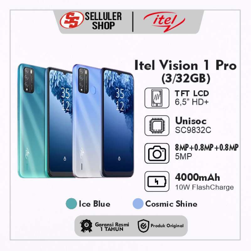 Jual Itel Official Spesifikasi Original, Murah & Diskon Harga Juni 2024 ...