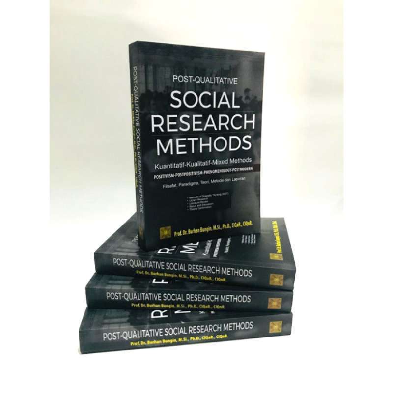 Jual Buku Sosial Research Methods : Kuantitatif Kualitatif Mixed ...