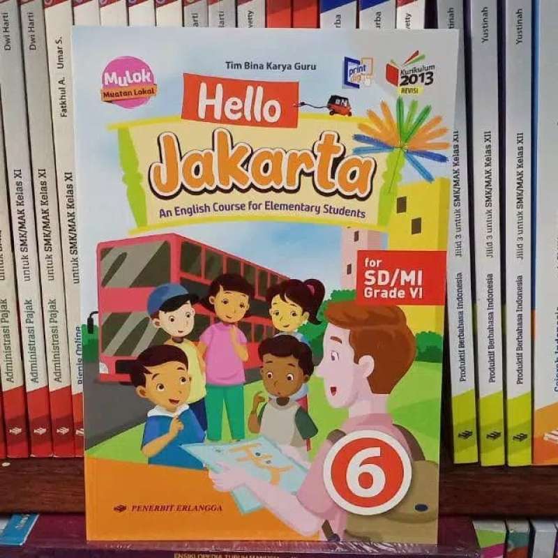 Promo Buku Hello Jakarta kelas 6 Erlangga Diskon 29% di Seller Pilihan ...