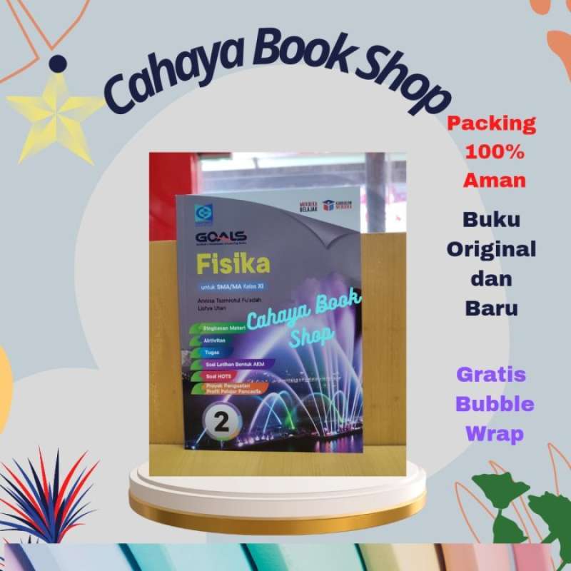 Promo Buku Goals Fisika Kelas 11 SMA/MA Kurikulum Merdeka Grafindo Diskon 29% di Seller Onic ...