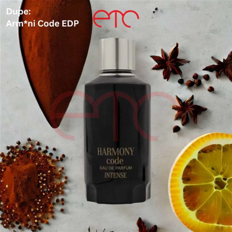 Jual Fragrance World Harmony Code Intense Pour Homme Edp For Men 100ml ...