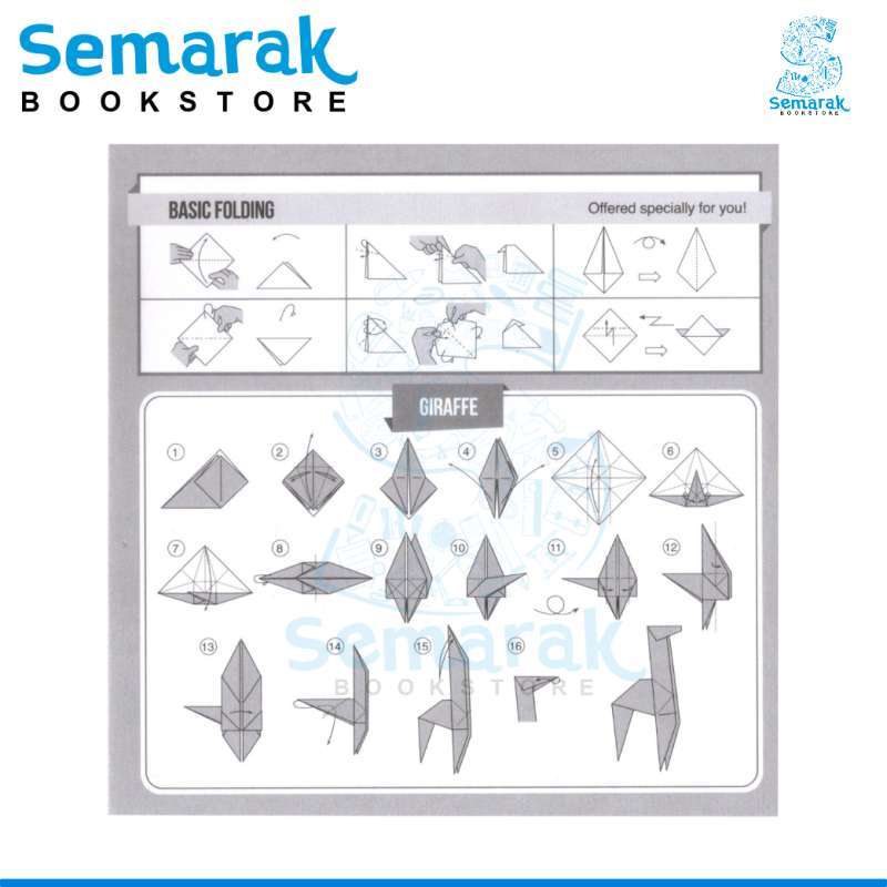 Promo Sinar Dunia Sidu Origami Kertas Lipat Berwarna 14 x 14 CM [1 ...