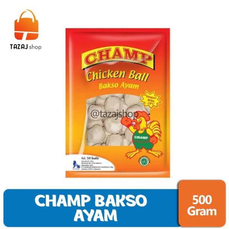 Jual Champ Bakso Ayam 500 Gram Di Seller Tazaj Shop - Mustika Sari ...