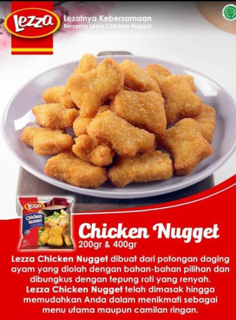 Jual Lezza Chicken Nugget S 400 Gram Di Seller Tazaj Shop - Mustika ...