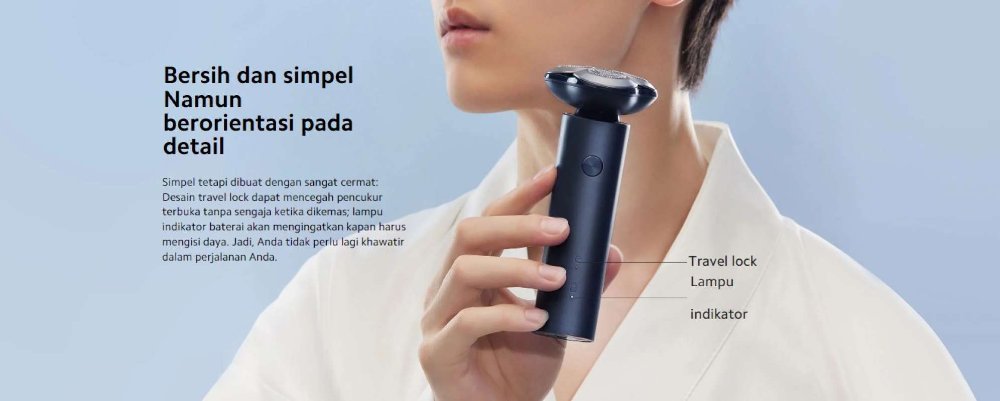 Promo Xiaomi S101 Electric Shaver Alat Cukur Kumis Jenggot Ipx7 ...
