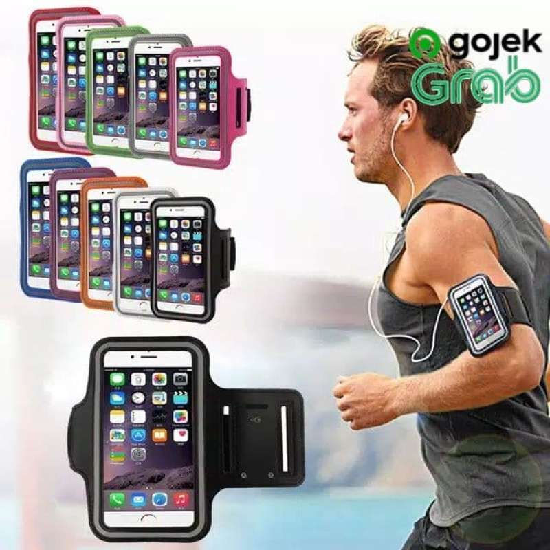 Promo Armband Sport Arm Band Tas Joging Waterproof Case Hp Anti Air ...
