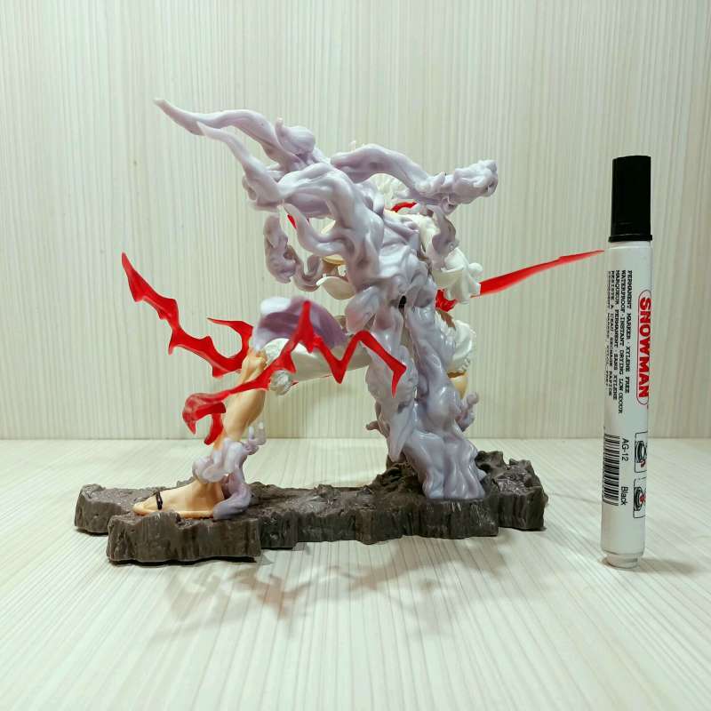 Jual Mainan Static Figure Monkey D Luffy Gear Fifth White Smoke Red One ...