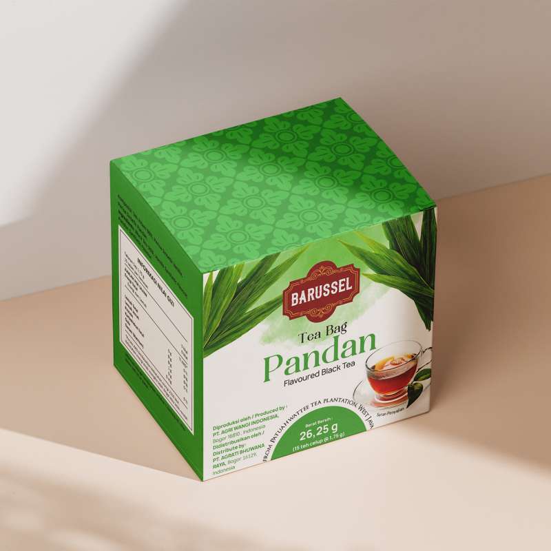 Jual Barussel Pandan Tea | Teh Celup Rasa Pandan Di Seller Agrati ...