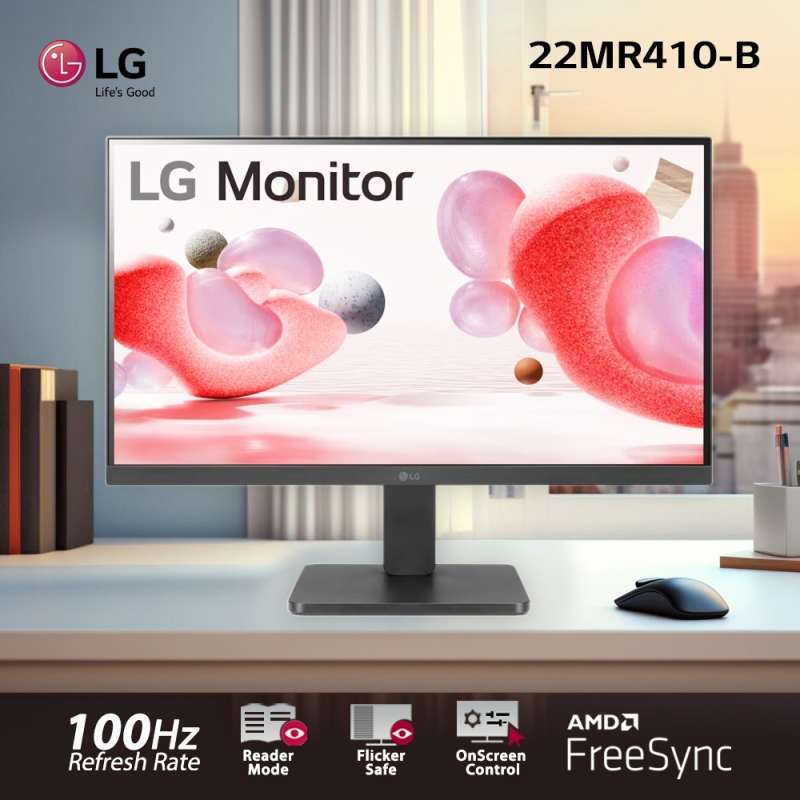 Promo Monitor Lg 22 22mr410-b Fhd Va Hdmi 100hz Amd Freesync Diskon 45% ...