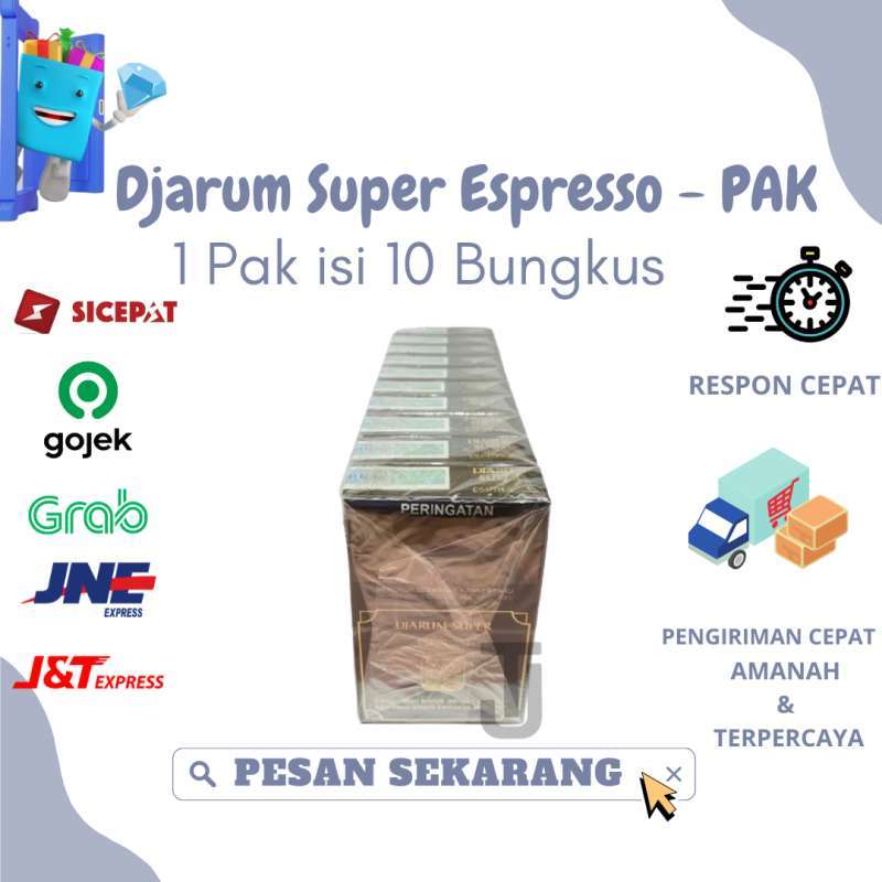 Jual Djarum Super Espresso Terdekat - Harga Grosir Murah Terupdate Hari ...