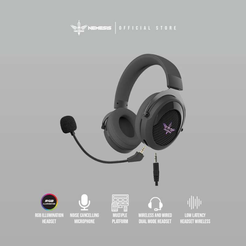 Promo Headset Gaming Wireless W-50 BEAST Diskon 23% di Seller Sisbro ...