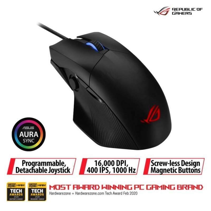 Promo MOUSE ROG CHAKRAM CORE RGB - Programmable Joystick Gaming MOUSE ...