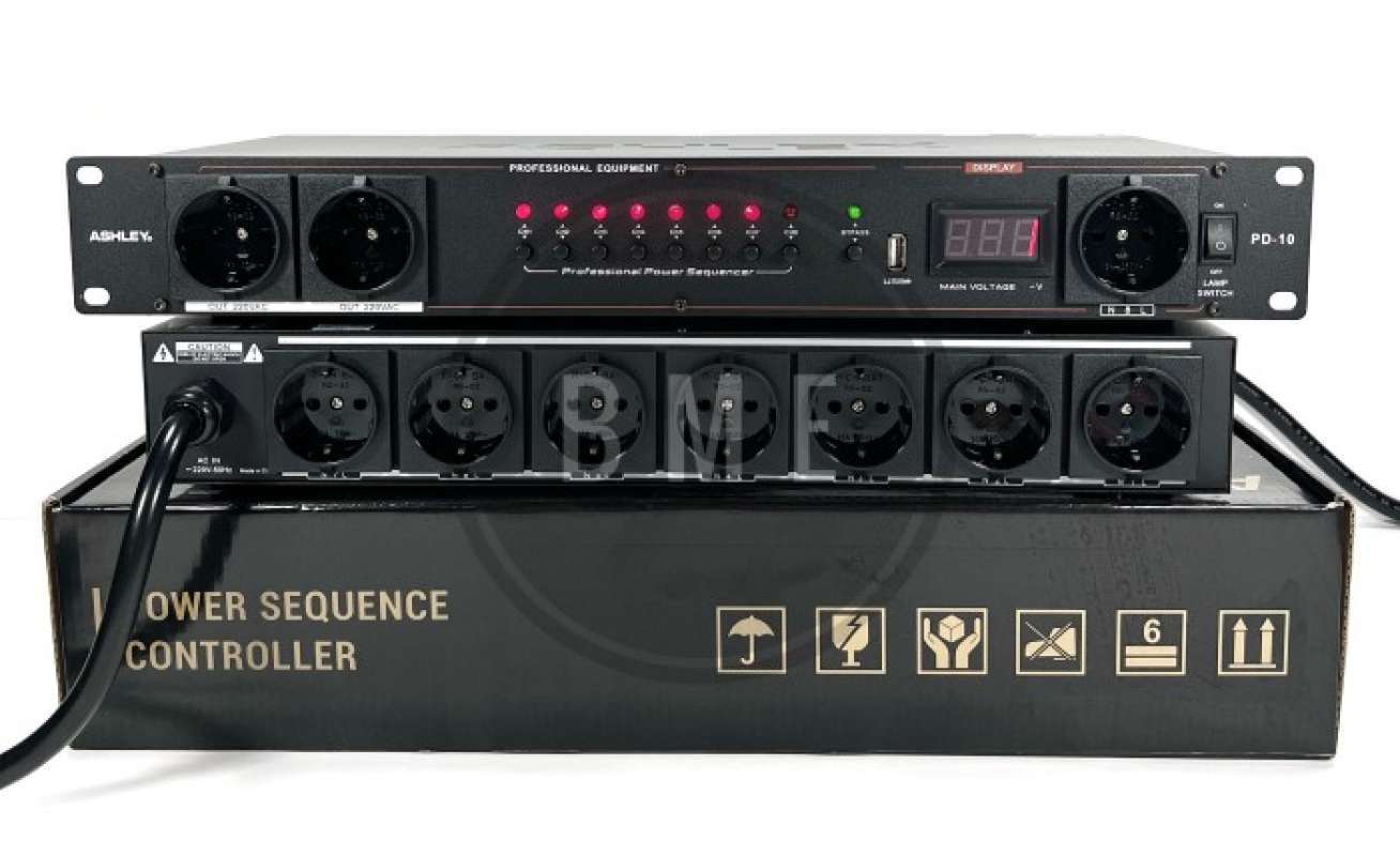 Jual Power Sequencer Ashley Pd10 / Pd 10 Controller ( ) Di Seller ...