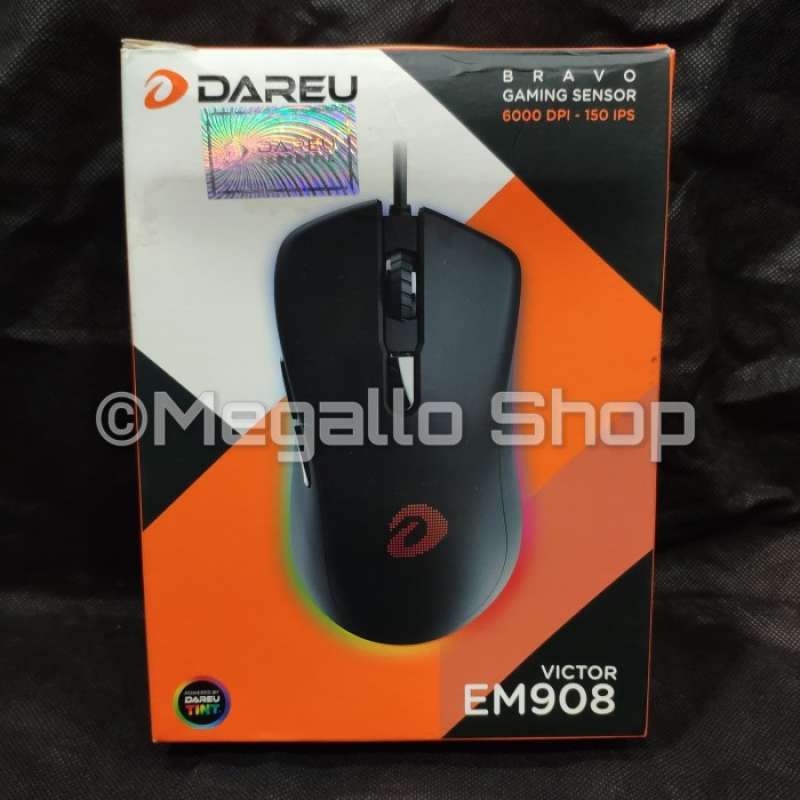Promo Dareu EM908 Victor RGB Ergonomis Mouse Gaming Garansi Resmi 1 ...