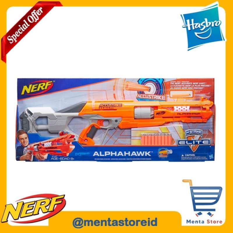 Promo Nerf N-strike Elite Accustrike Series Alphahawk Hasbro Mainan ...
