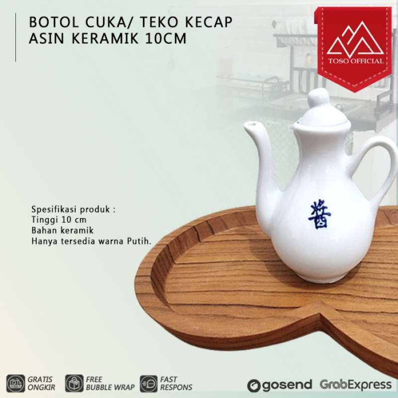 Promo Botol Shoyu Cuka Botol Minyak Wijen Botol Kecap Asin Soya Sauce 100ml Diskon 50% Di Seller ...