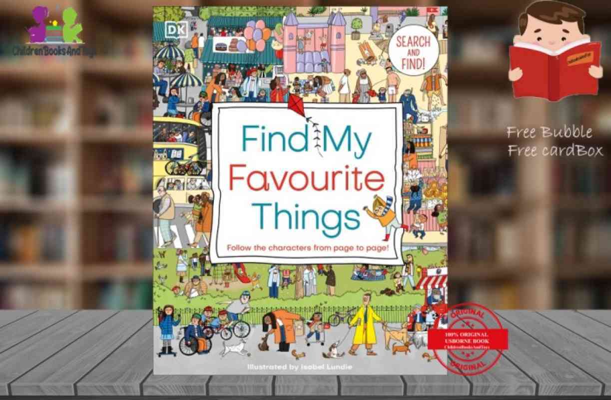 Promo Buku Anak - Find My Favorite Things - Original DK Book Diskon 23% ...