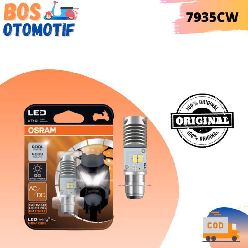 Jual Lampu LED Motor Osram T19 Honda Blade, Fi, 125 FI T19 Original AC DC di Seller Bos Otomotif ...