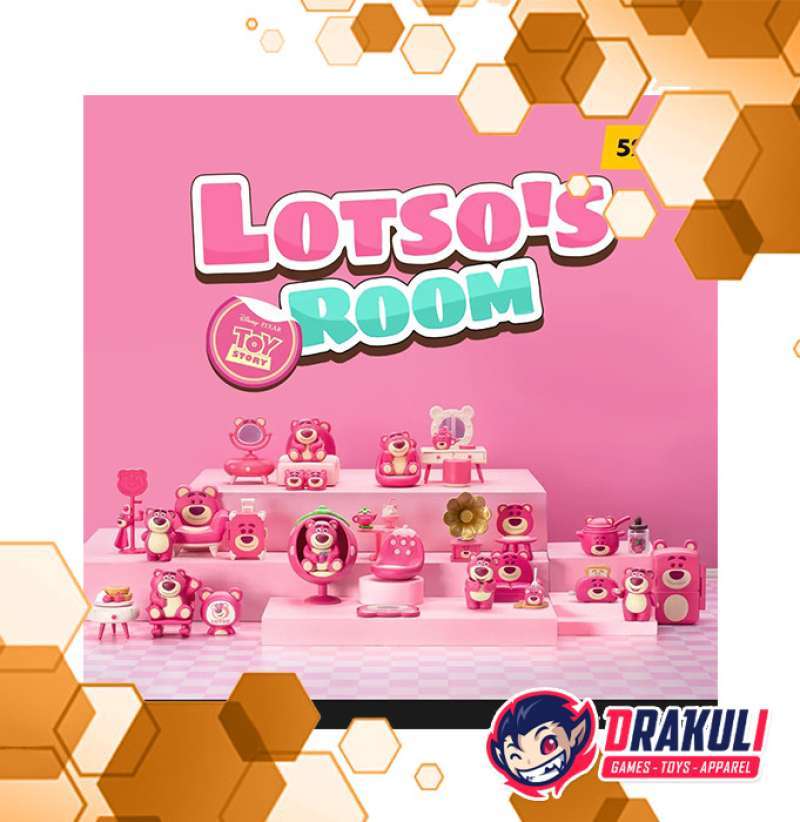 Jual Toys 52TOYS Disney Pixar Toy Story Lotso Room Series Figure di ...