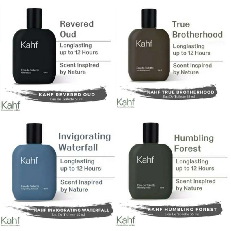 Jual Kahf Revered Oud Eau De Toilette /parfume Pria 35ml - Humbling ...