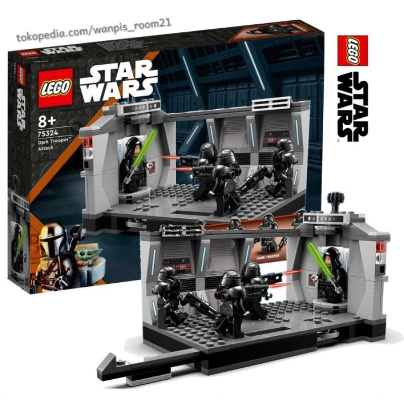 Promo LEGO 75324 Dark Trooper Attack - Lego Star Wars Diskon 23% di ...