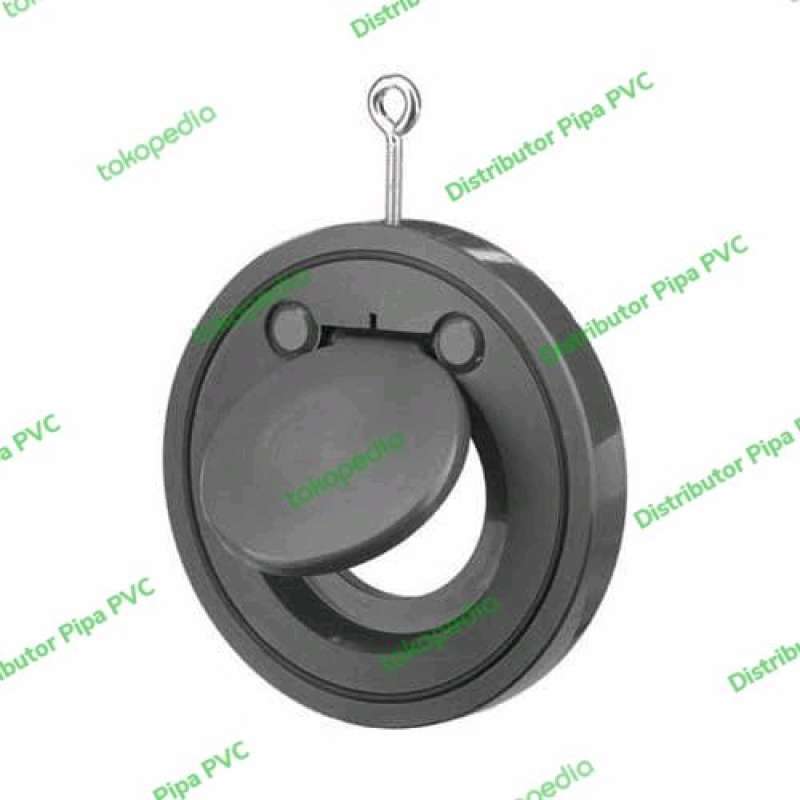 Promo Wafer Check Valve PVC 2 inch DN50 Fitting PVC Pipa PVC Diskon 23% ...