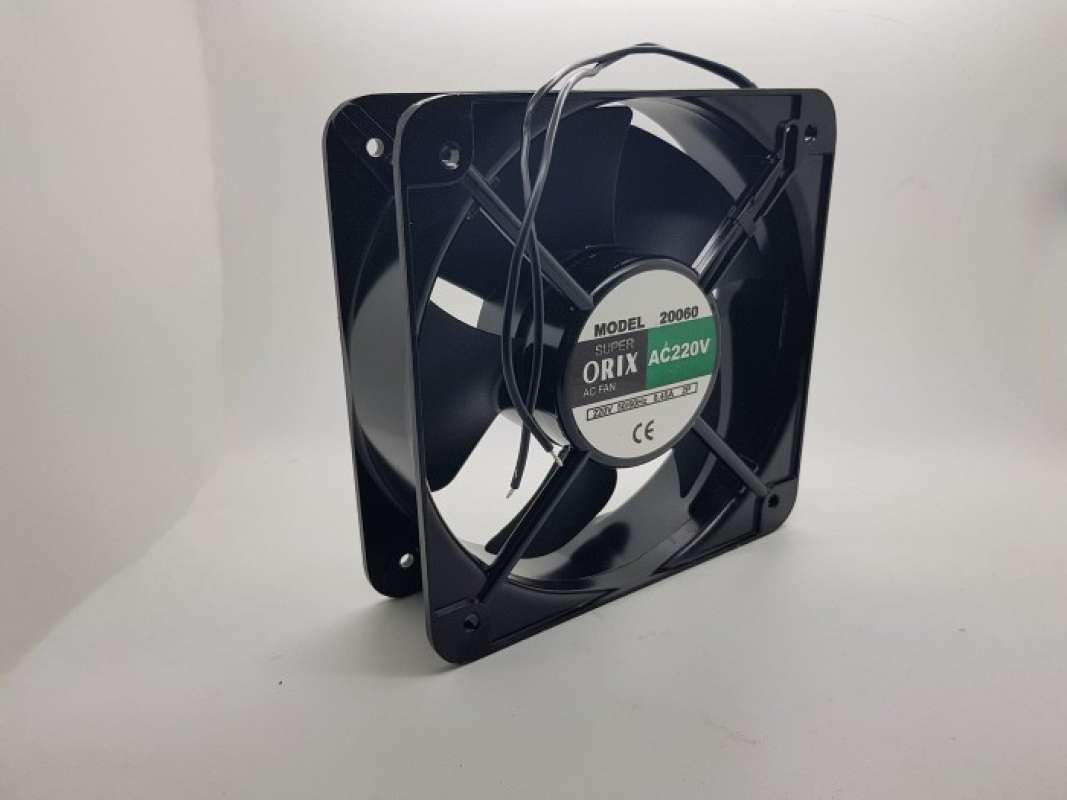 Promo Kipas Fan panel X AC 220V 20x20 cm with Ball Bearing Made TAIWAN ...