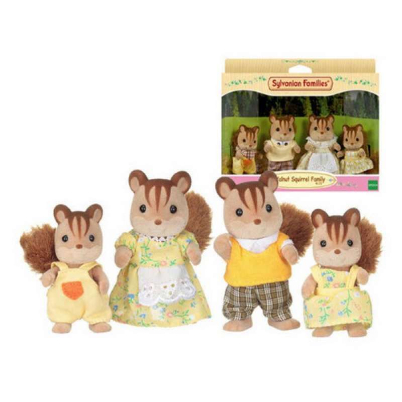 Jual Sylvanian Families Walnut Squirrel Family 4172 di Seller Toys ...
